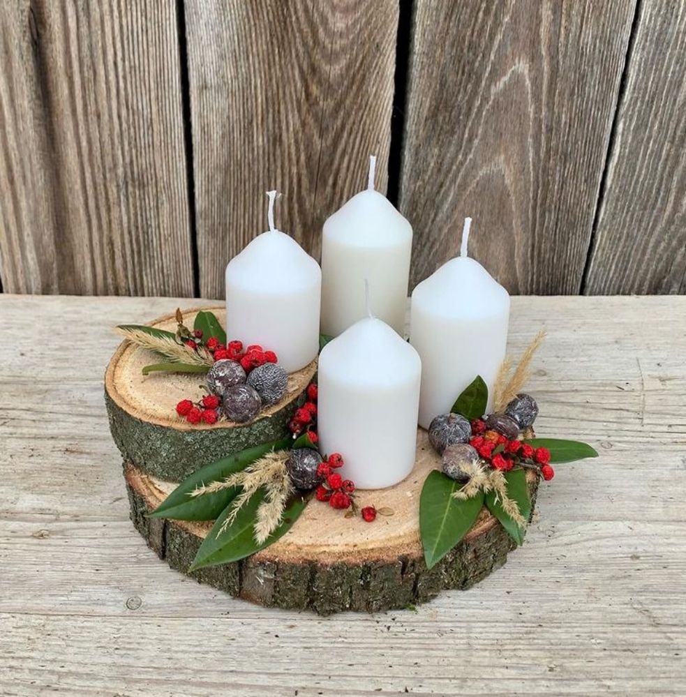 FOTO. 20+ radošas idejas adventes vainagiem: no tradicionāliem līdz ...